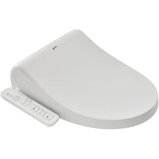 Inax 8013A70GPC Advanced Clean Elongated Heated Bidet Seat with Side ...