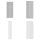 Modular Office Storage Cabinet with Glass Doors Pantry Display Storage ...