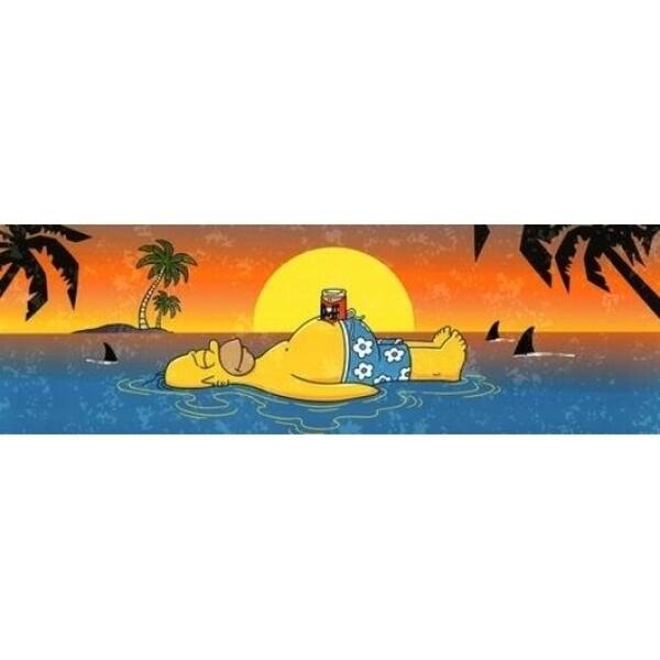 Homer Simpson Slim Poster Poster Print Item Varxpssp7032 - Bed Bath ...