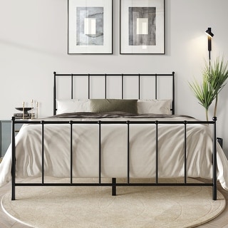 CraftPorch Minimalist Timeless Metal Platform Bed - Bed Bath & Beyond ...