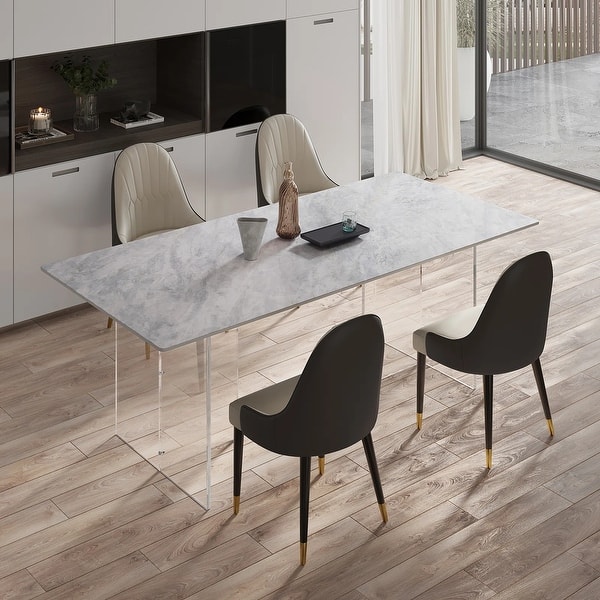 marble stone dining table