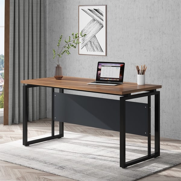 55 inches Computer Office Desk Writing Table Workstation - Bed Bath ...