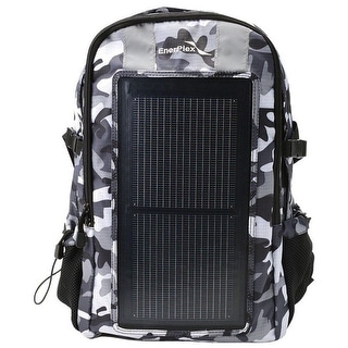 EnerPlex Packr Solar Powered Backpack, Camouflage Grey - Bed Bath & Beyond - 16279432