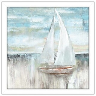 "Soft Sail I (Square)" by Nan Print on Acrylic - Bed Bath & Beyond ...