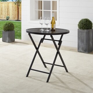 Kaplan Outdoor Metal Folding Bistro Table - Bed Bath & Beyond - 36094070