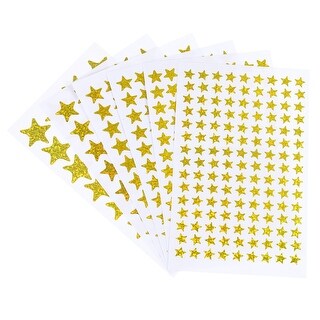 4360 Pcs Star Reward Stickers, 6 Sizes 60 Sheet Colorful Sticker, Gold ...
