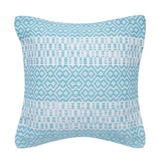 18" x 18" Pim Diamond Stripe Outdoor Throw Pillow - Bed Bath & Beyond ...