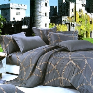 Reminiscent Mood 100% Cotton 3PC Comforter Cover/Duvet Cover Combo ...