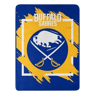 NHL Dimensional Sabres Micro Raschel Throw - Bed Bath & Beyond - 39222218