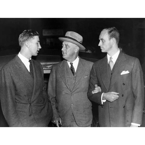 Fdr Presidency From Left Franklin Roosevelt History - Bed Bath & Beyond ...