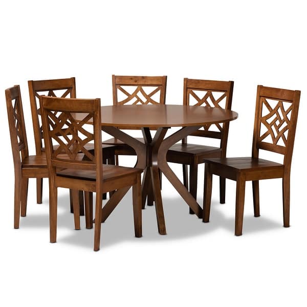 Miela Modern and Contemporary 7-PC Dining Set - On Sale - Bed Bath ...
