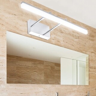 Integrated Light Bar Chrome Finish, No Bulb Included - Bed Bath ...