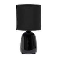10.04" Thimble Base Lamp w Matching Fabric Shade - Bed Bath & Beyond ...