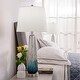 Maxax 28.75" Gradient Blue Bedside Table Lamp Set (Set of 2) - Bed Bath ...