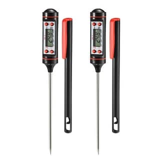 JR-1 Instant Read Digital Thermometer for Cooking Meat, Food 2pcs - Bed ...