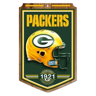 Green Bay Packers Year Established 1921 Wood Sign - Multi - Bed Bath ...