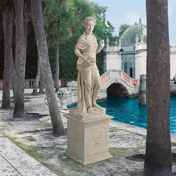 Design Toscano Four Seasons Spring Statue With Plinth - Bed Bath ...