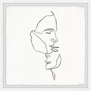 'Warm Embrace' Framed Painting Print - Bed Bath & Beyond - 35510709