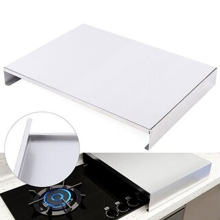Stainless Steel Gas Stove Burner Cover and Protective Bracket - Bed ...