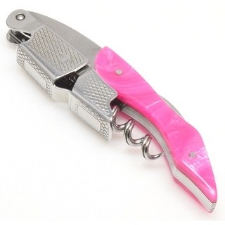Pink Handle Professional Double Hinge Corkscrew - Bed Bath & Beyond ...