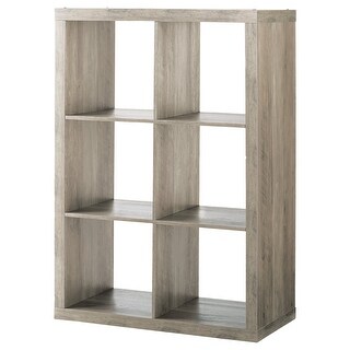 6-Cube Storage Organizer, Rustic Gray - Bed Bath & Beyond - 36494672