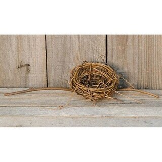 Twig Bird Nest w/Forked Stems - 3" - Natural - Bed Bath & Beyond - 28270171