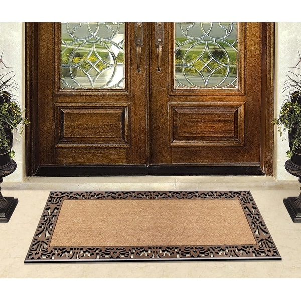contemporary front door mats