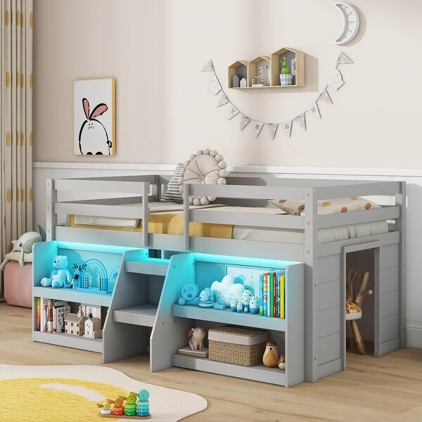Gymax loft bed store