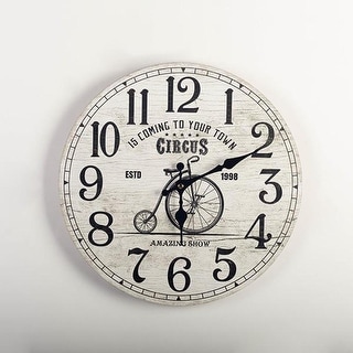 Circus- With Text Wall Clock - Bed Bath & Beyond - 40305363