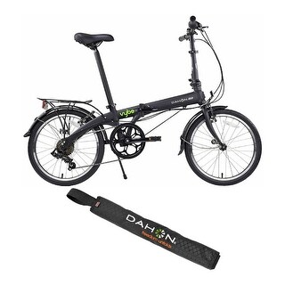 Dahon VYBE D7 Folding Bike (Black) with Dahon Carry Strap - Bed Bath ...
