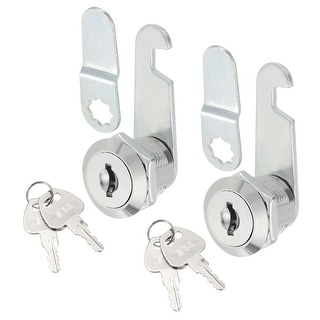 Cam Lock 5/8" Fits Up to 5/16" Thickness Panel Keyed Different Zinc ...