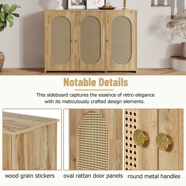 French connection rattan cabinet store