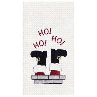 Ho Ho Ho Waffle Weave Kitchen Towel - Bed Bath & Beyond - 36404352