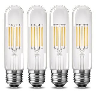 Dimmable Led Tubular Light Bulbs, T30 Edsion Bulbs, 2700k Filament ...