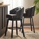 360 Degree Swivel Bar Stool With Nailhead Trim, Set Of 2 - Bed Bath ...
