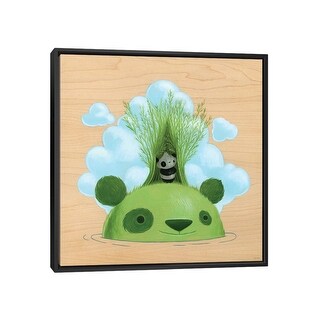 iCanvas "Panda Island" by Cuddly Rigor Mortis Framed Canvas Print - Bed ...