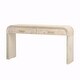 Irresistible Retro Silhouette Console Table: Open Style, Two Top ...