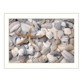 Starfish And Seashell 2 White Framed Print Wall Art - Bed Bath & Beyond ...