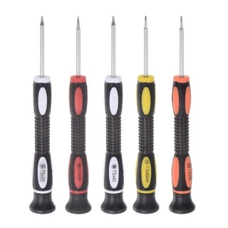 Precision Screwdriver Set Slotted Phillips Star Torx Swivel Lid Plastic ...