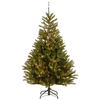 National Tree Company 7.5 ft. Topeka Spruce Tree with Clear Lights - 7. ...