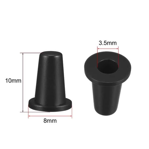 20Pcs 3.5mm Hole Dia Tactile Switch Caps Cover Keycaps Black for 6x6 ...