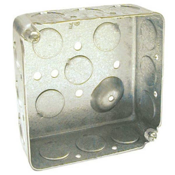 Raco 8190 Drawn Steel Box, 4", 1-1/2", 21.0 Cu. In. - Bed Bath & Beyond ...