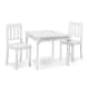 Sorelle Furniture Imagination 3-piece Kids' Craft Table and Chair Set - Overstock - 30657808