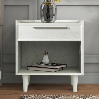 Modern One-Drawer Nightstand - Bed Bath & Beyond - 37478014