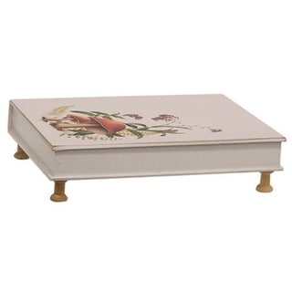 Let Me Be Wild and Free Wooden Mushroom Book Riser - 2" H x 8" W x 5.75 ...