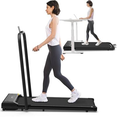 Under Desk Treadmill, Walking Pad, 2 in 1 Portable Treadmill with ...