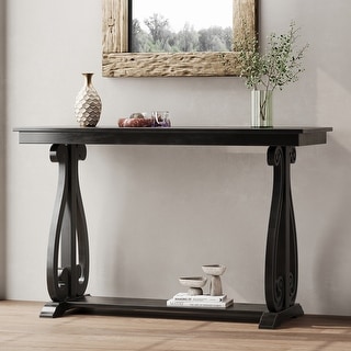 Rectangular 48-Inch Entryway Console Table with Open Shelf - Bed Bath ...