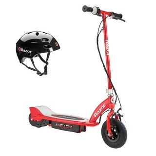 Razor E100 Kids Motorized 24 Volt Electric Powered Ride On Scooter with ...