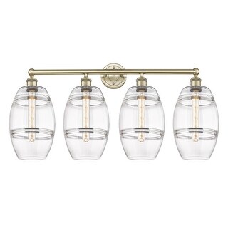 Innovations Lighting 616-4W-12-35 Vaz Vanity Vaz 4 Light 35" Wide - Bed ...