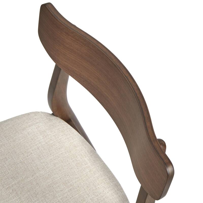 Simple Living Solid Wood Wave Dining Chair (Set of 2) - On Sale ...